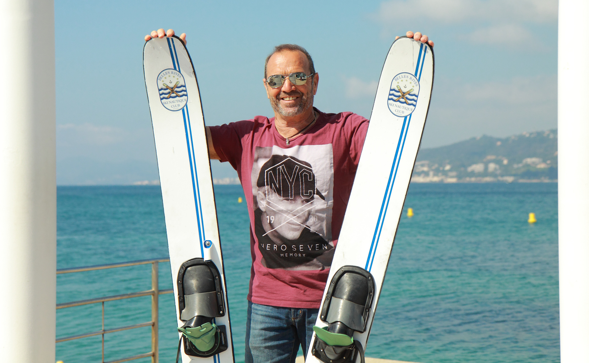 Marco Grilli Water Ski Instructor - I Love Cap d'Antibes